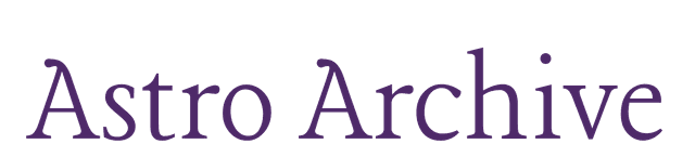 Astro Archive 星迹档案 | 探索人生地图，你的赛博水晶球